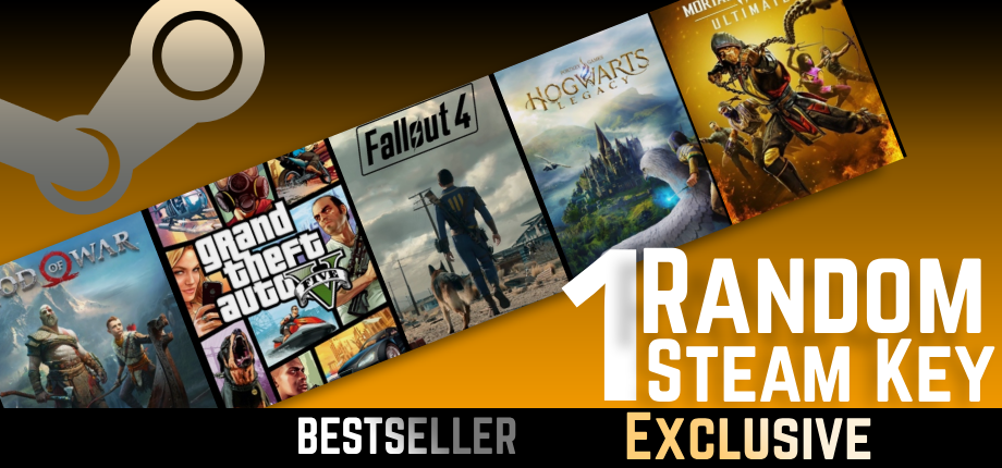 Exclusive Random 1 Key (PC) - Steam Key - GLOBAL - Shoppy Store